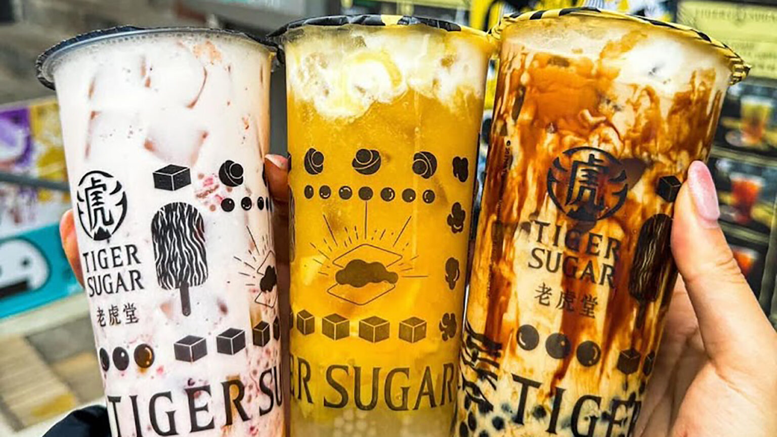 Tiger Sugar, famous for its tiger stripe boba tea, opens new cafe in Tampa