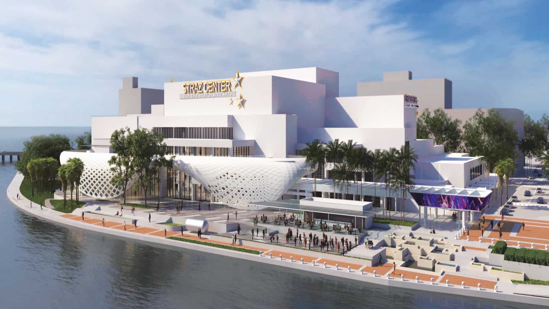 Straz Center files permit for the next expansion phase along the Tampa ...
