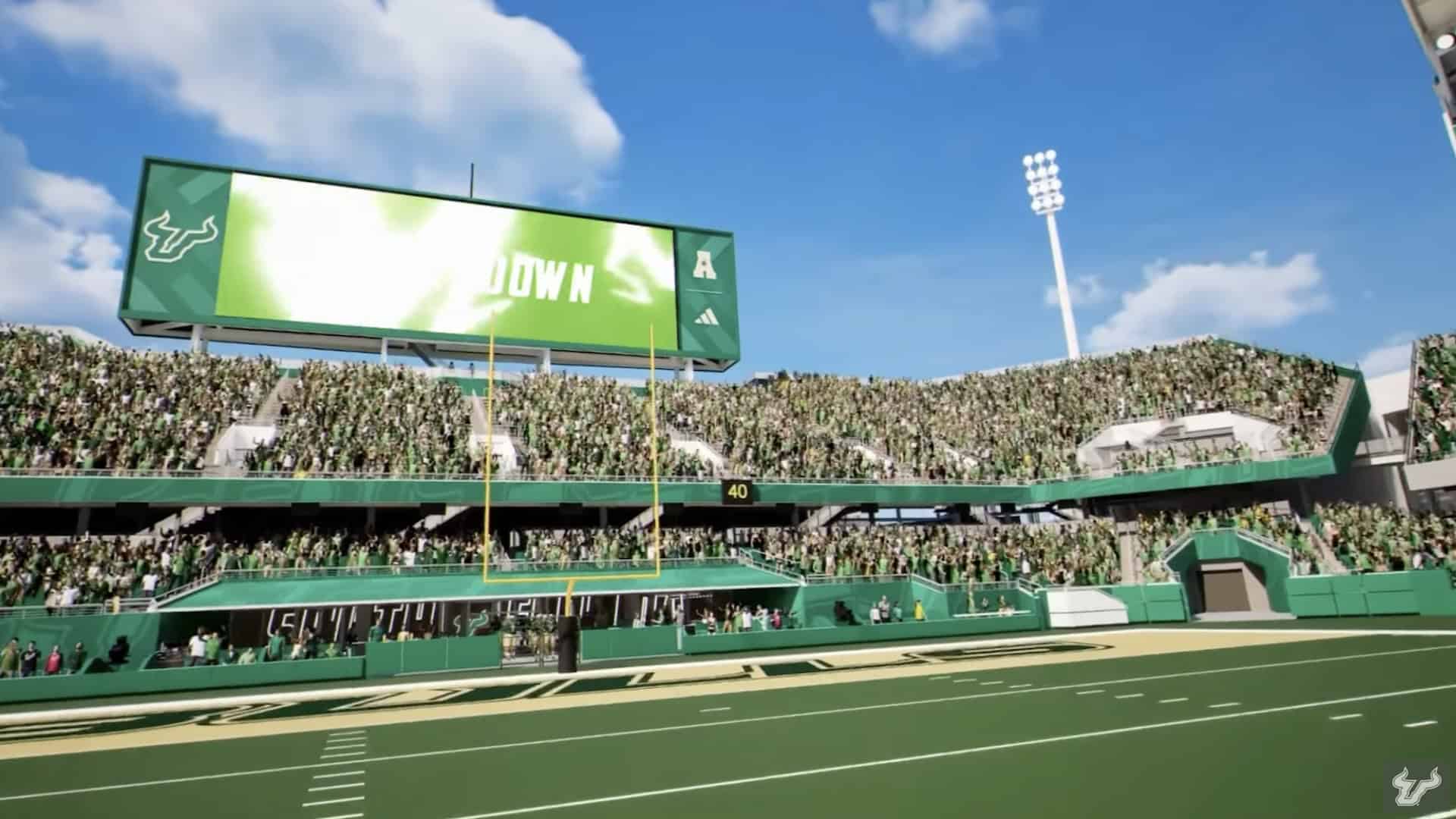 USF unveils new video for on-campus stadium opening in 2027